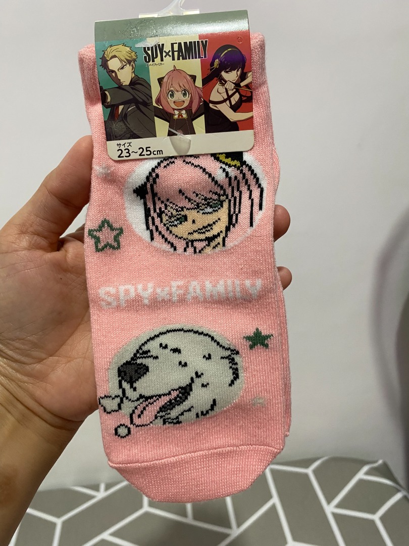 Spy X Socks, Women's Fashion, Watches & Accessories, Socks & Tights on ...