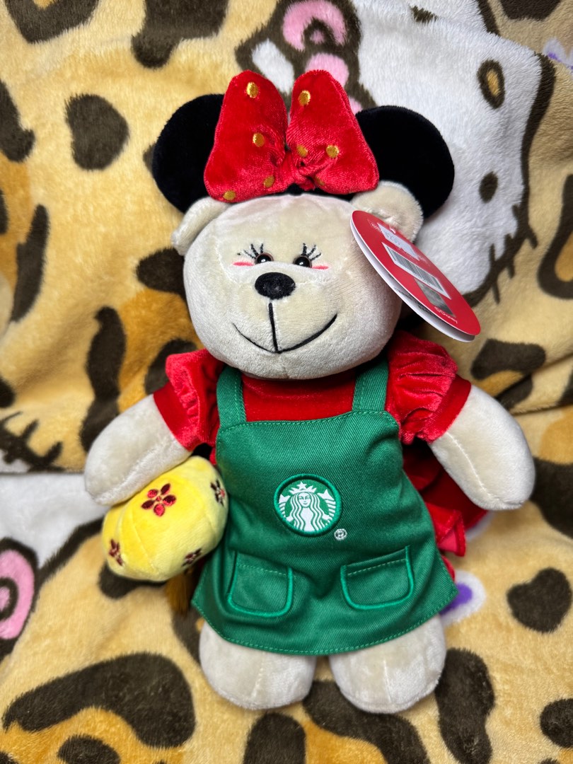 STARBUCKS CHINA 2025 MINNIE BEARISTA, Hobbies & Toys, Toys & Games on Carousell
