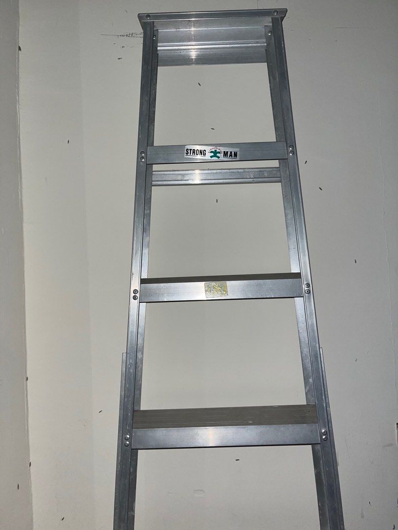 Strongman Ladder 8 Steps, Furniture & Home Living, Outdoor Furniture on ...