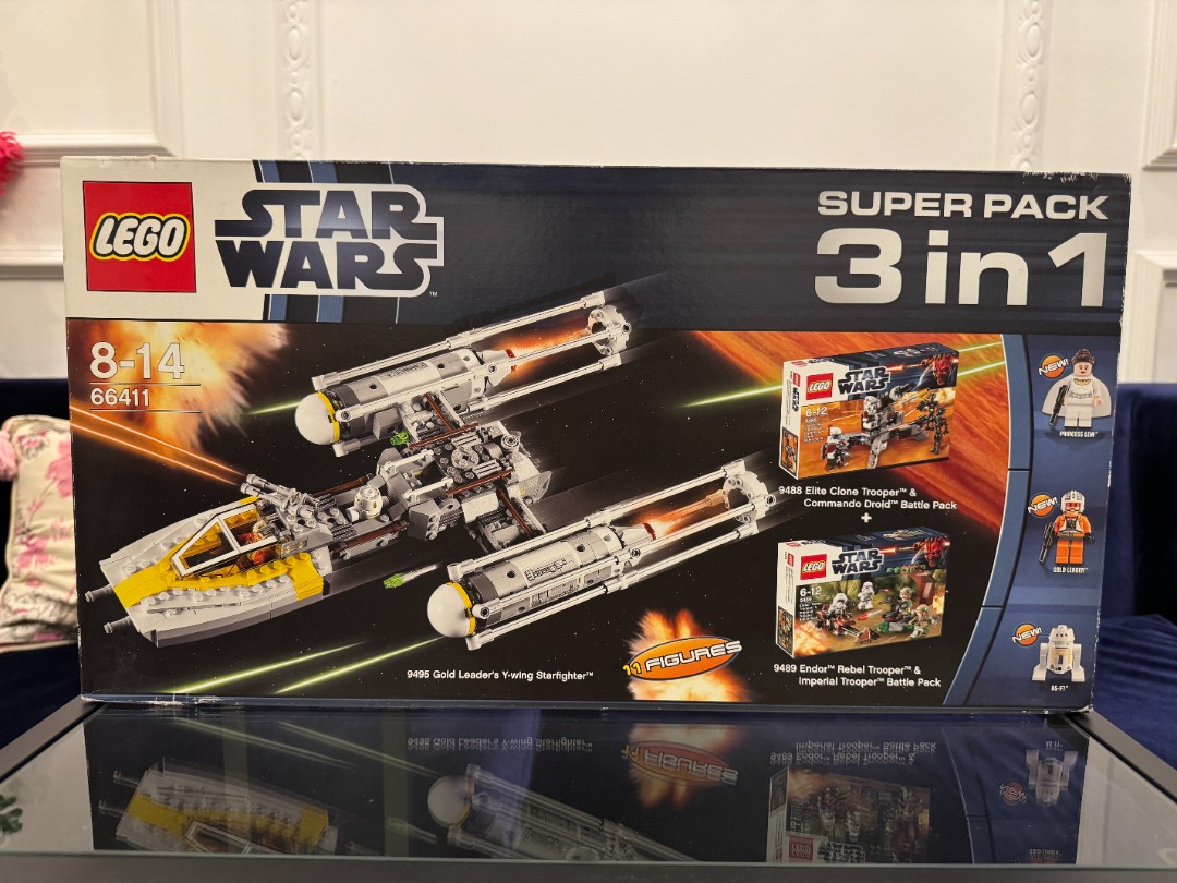 SUPER RARE & LIMITED!! LEGO Star Wars Super Pack 3-in-1 (Set 66411 ...