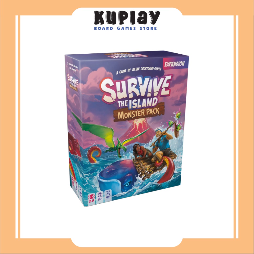 Survive The Island: Monster Pack Expansion (Original) Survival, Dice ...