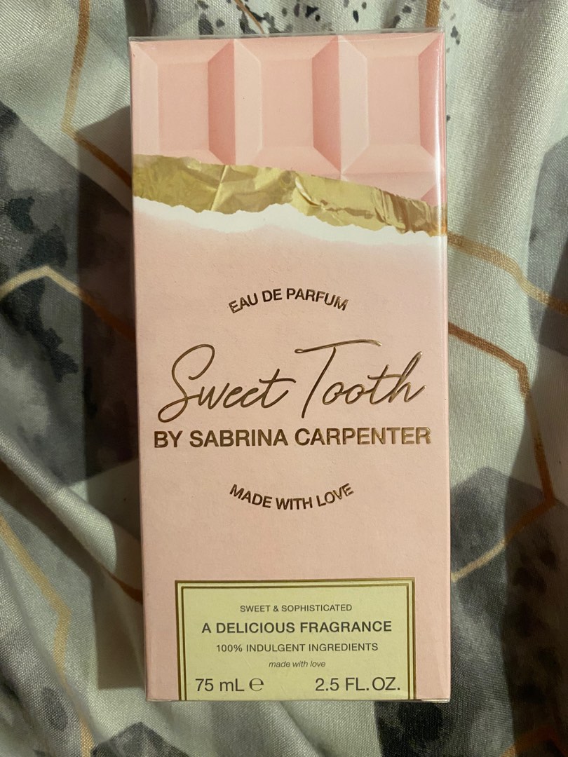 SWEET TOOTH EAU DE PARFUM - SABRINA CARPENTER PERFUME FRAGRANCE (75 ML ...