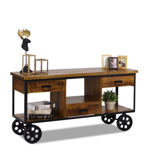 Tal multipurpose tv console, Furniture & Home Living, Furniture, TV ...