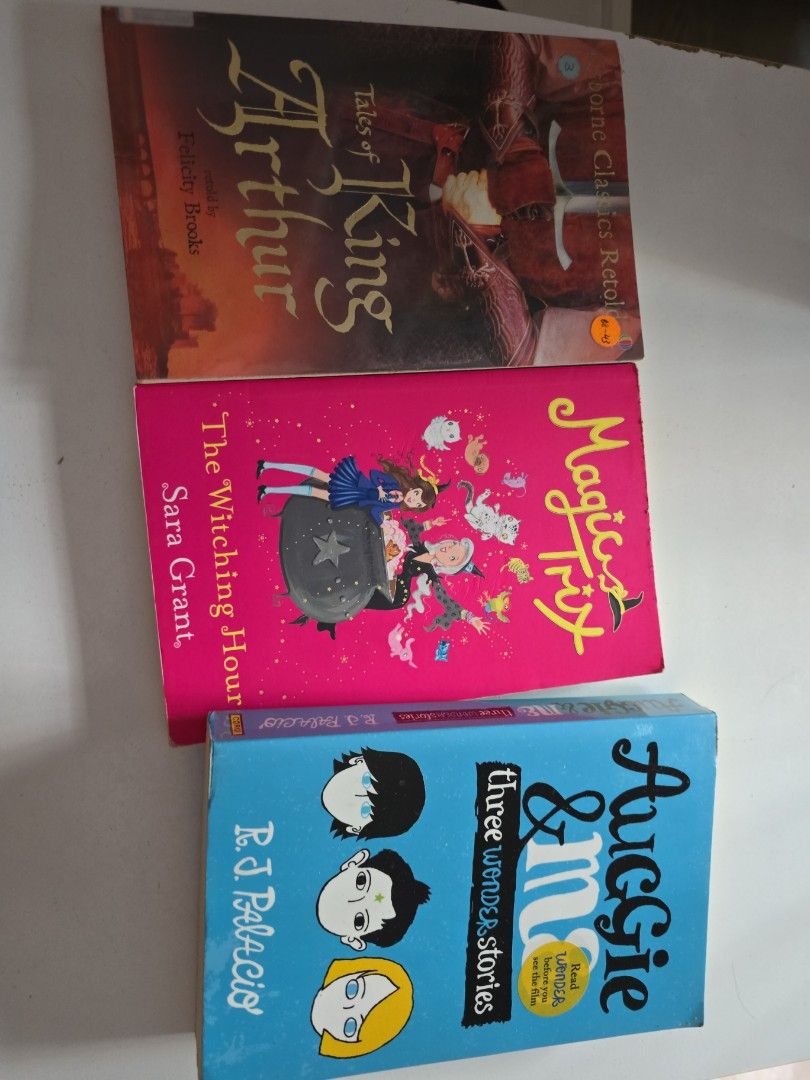 Tales Of King Arthur/Magic Trix/Auggie&Me, Hobbies & Toys, Books & Magazines, Fiction & Non ...
