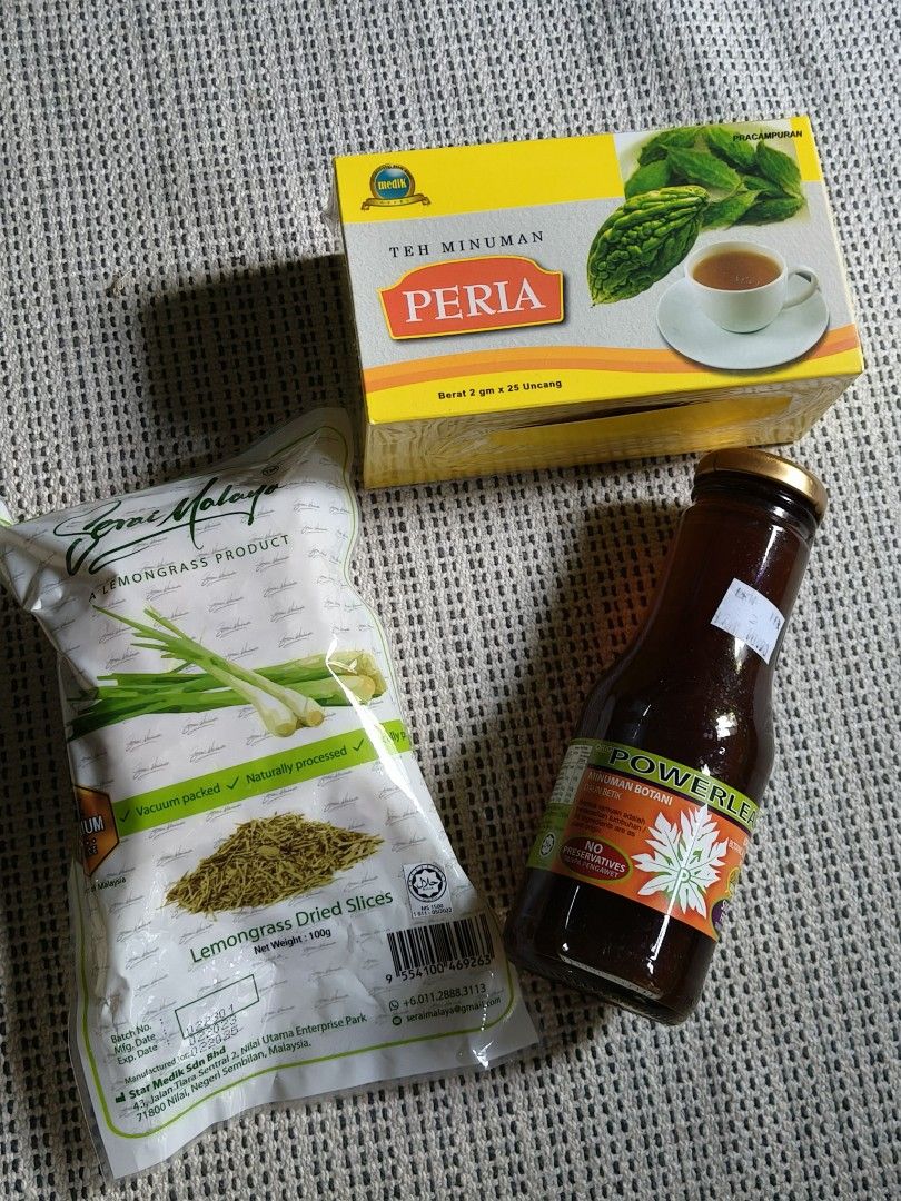TEH PERIA, JUS DAUN BETIK & SERAI KERING. PRODUK MUSLIM & HALAL POST ...