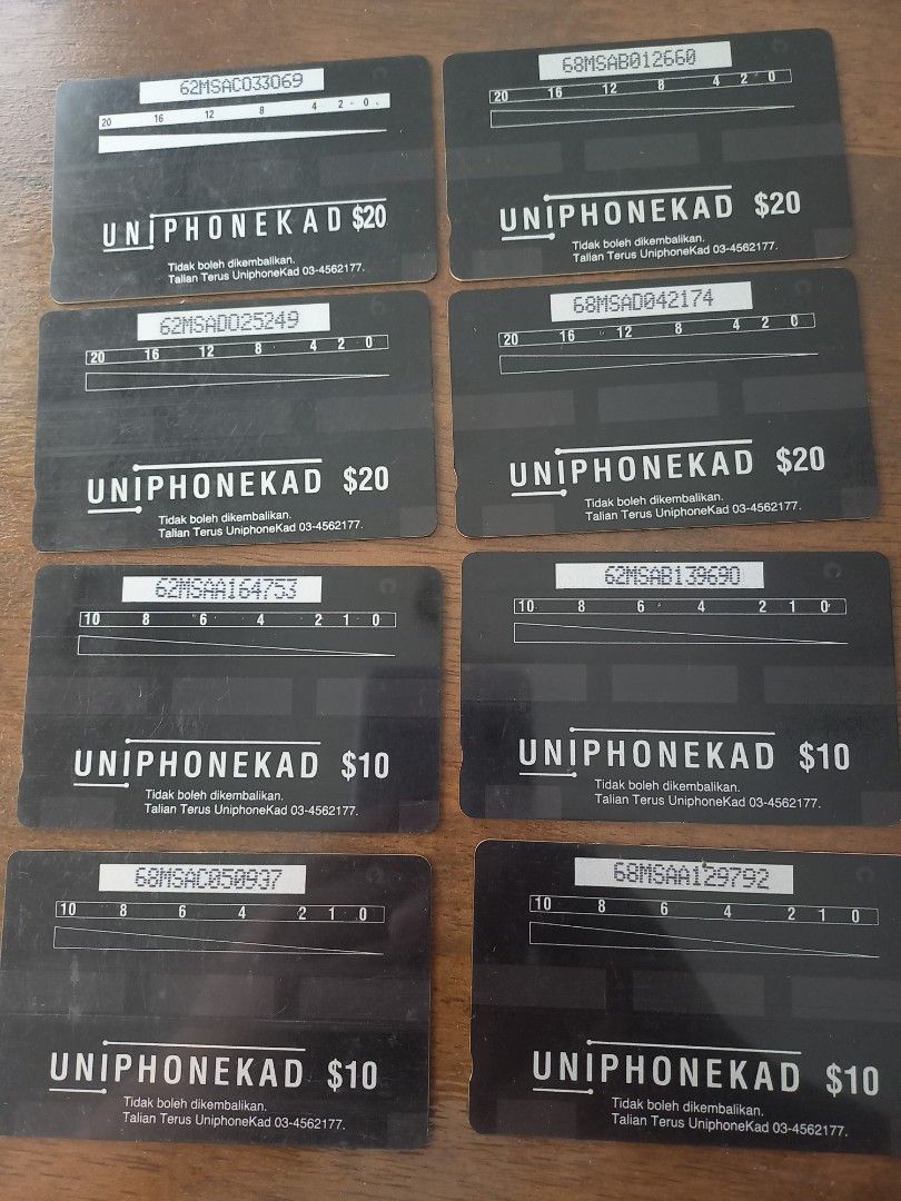 Telephone Kad Unifone "Aids", Hobbies & Toys, Collectibles ...