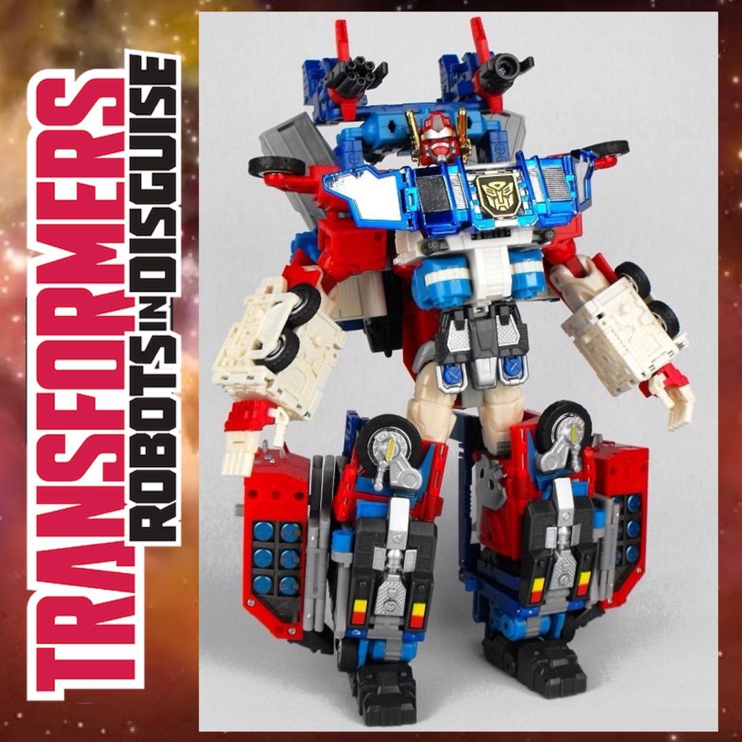 Transformers Super Fire Convoy / Optimus Prime & God Magnus / Ultra ...