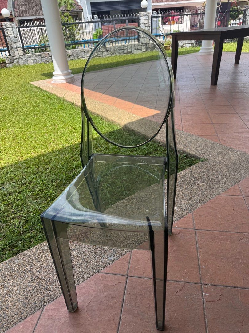 Transparent Chair, Furniture & Home Living, Furniture, Chairs on Carousell