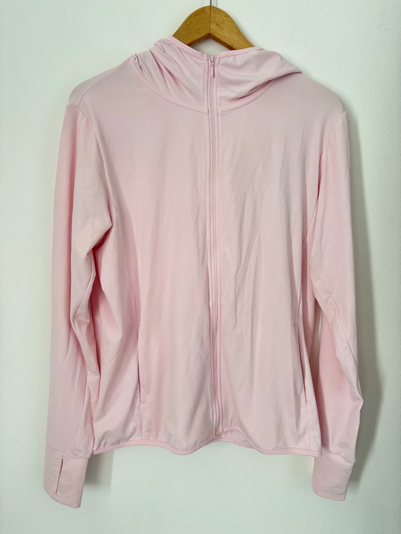 Uniqlo airism dry fit jacket ori store bukan thrifting, Fesyen Wanita ...