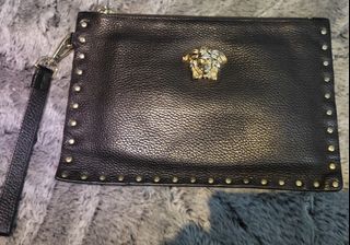 Versace Clutch RM480, Luxury, Bags & Wallets on Carousell