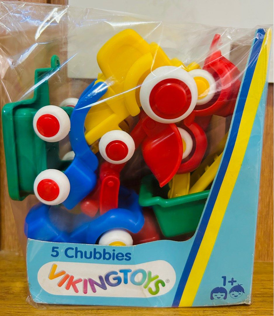 Viking Toys Multi Mini Chubbies Baby Toy Cars, 5pc (NO BOX), Hobbies ...