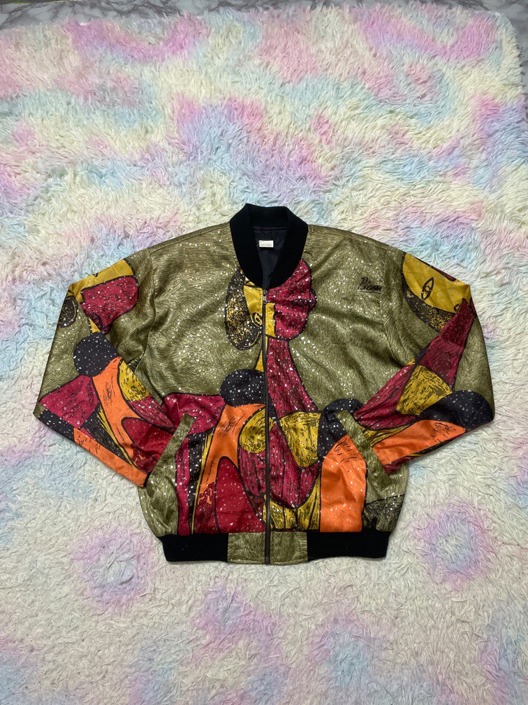 Vintage Art Pablo Picasso Silk Jackr, Men's Fashion, Activewear on ...