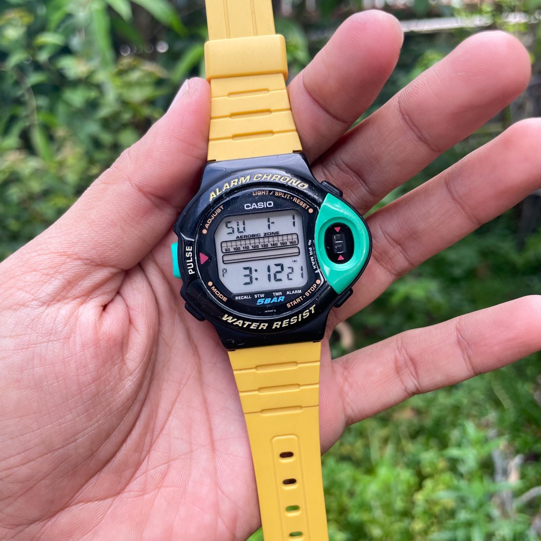 Vintage Casio Pulse, Men's Fashion, Watches & Accessories, Watches on ...