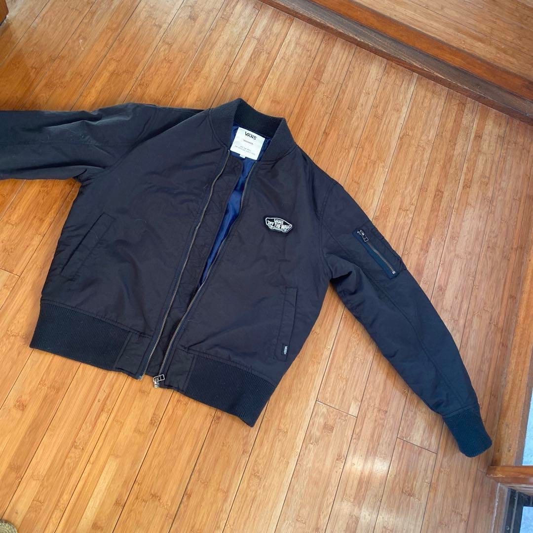 Vintage VANS MA-1 jacket, Men's Fashion, Coats, Jackets and Outerwear on Carousell