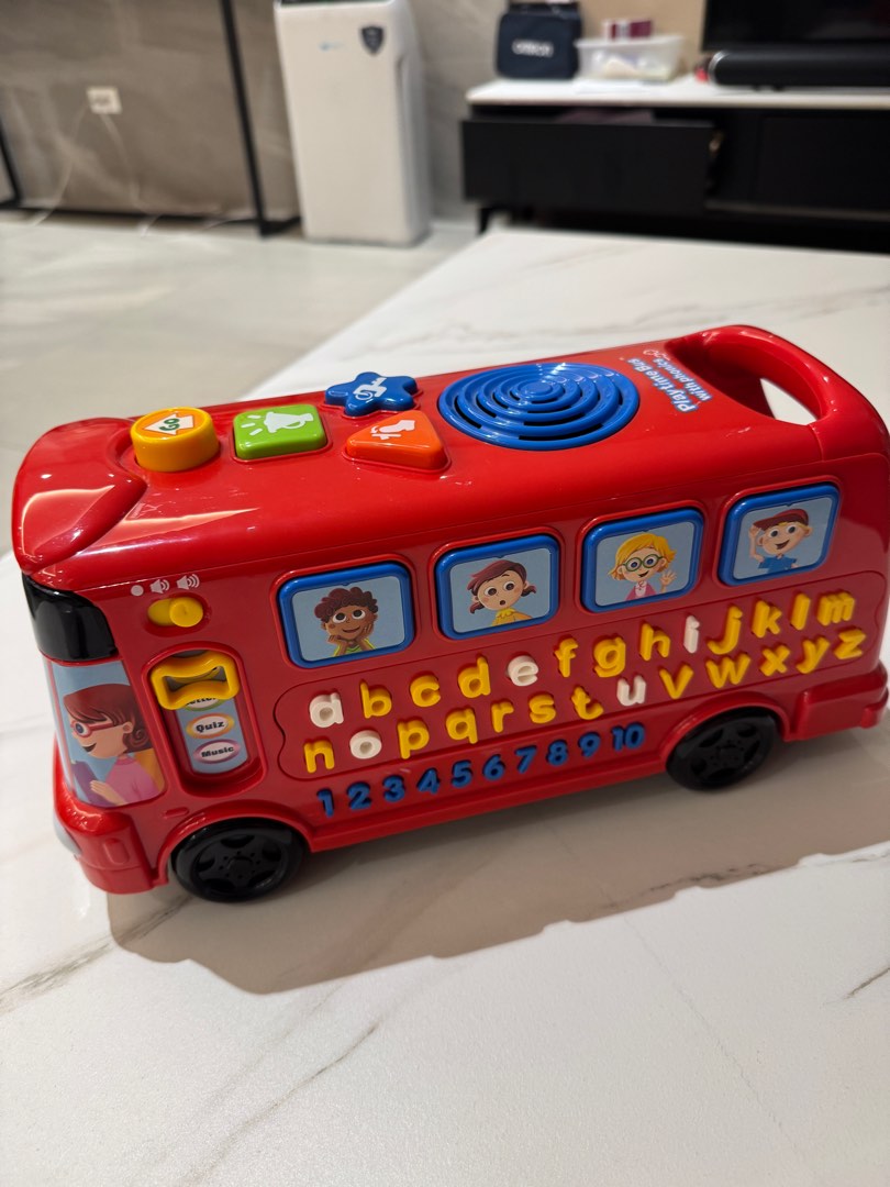 Vtech Alphabet Learning Bus, Hobbies & Toys, Toys & Games on Carousell