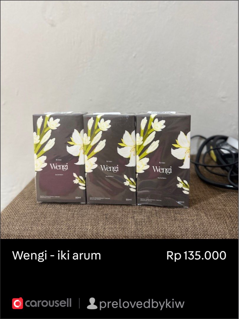 Wengi iki arum (new), Kesehatan & Kecantikan, Parfum, Kuku & Lainnya di ...