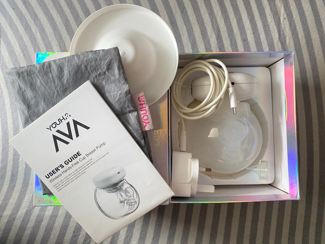 Youha Ava Gen 1 Bluetooth Wireless Breast Pump 24mm, Babies & Kids ...