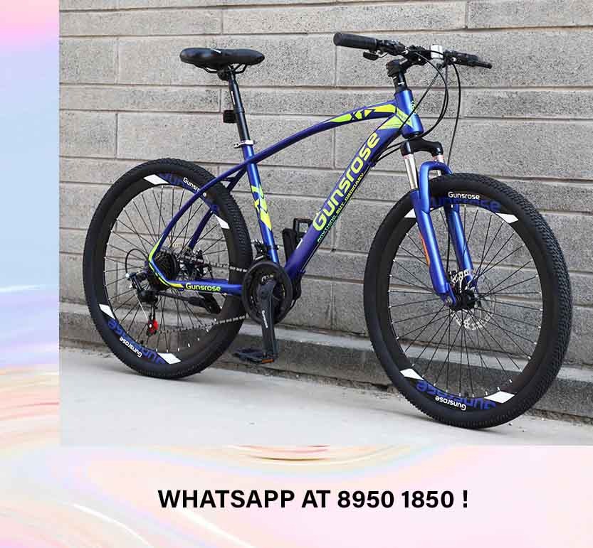 29 inch 21 Speeds Gunsrose [Blue] Suspension Mountain Bike MTB ...
