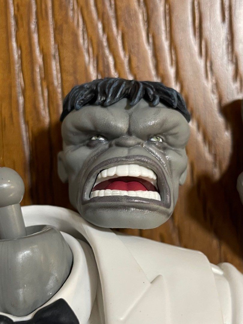 6” scale Incredible Tuxedo White suit Hulk Joe Fixit Marvel Legends ...