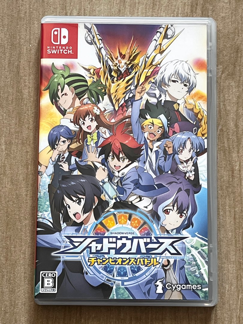 日版 NS NINTENDO SWITCH SHADOWVERSE CHAMPIONS BATTLE SHADOW VERSE 闇影詩章 霸者 ...