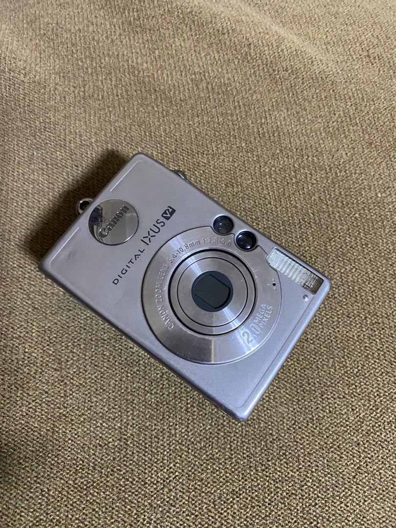 ( USED ) CANON DIGITAL IXUS V2 CCD CAMERA, Photography, Cameras on ...