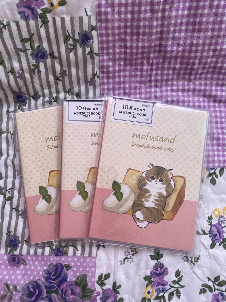 A6 mofusand schedule book 2025 (planner), Hobbies & Toys, Stationary & Craft, Stationery ...