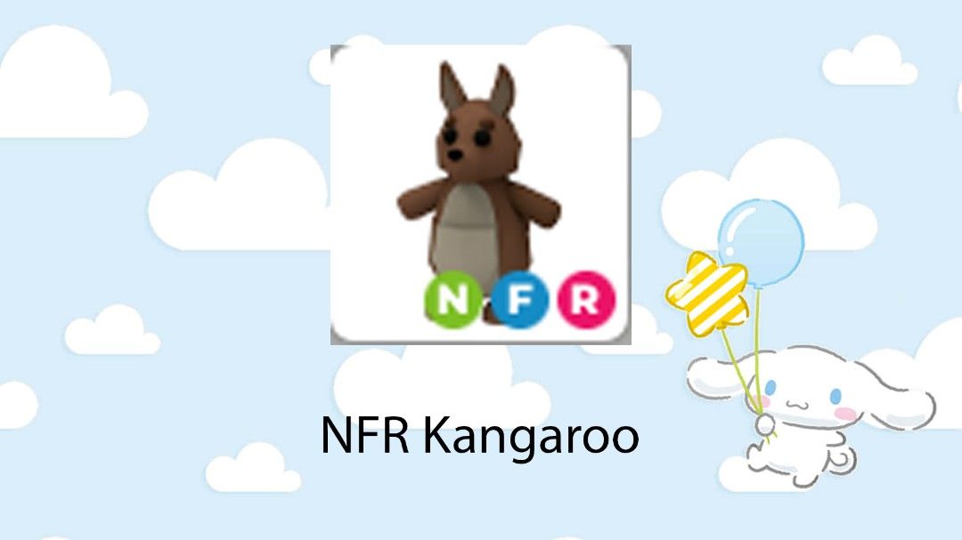 Adopt me nfr kangaroo, Video Gaming, Video Games, Others on Carousell