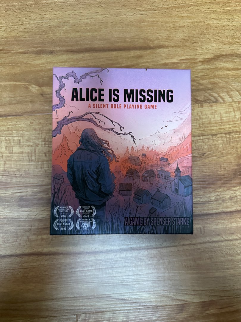 Alice is Missing tabletop game, Hobbies & Toys, Toys & Games on Carousell