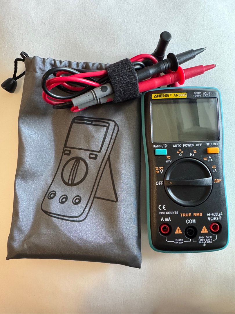 AN8008 Digital Multimeter, Furniture & Home Living, Home Improvement ...