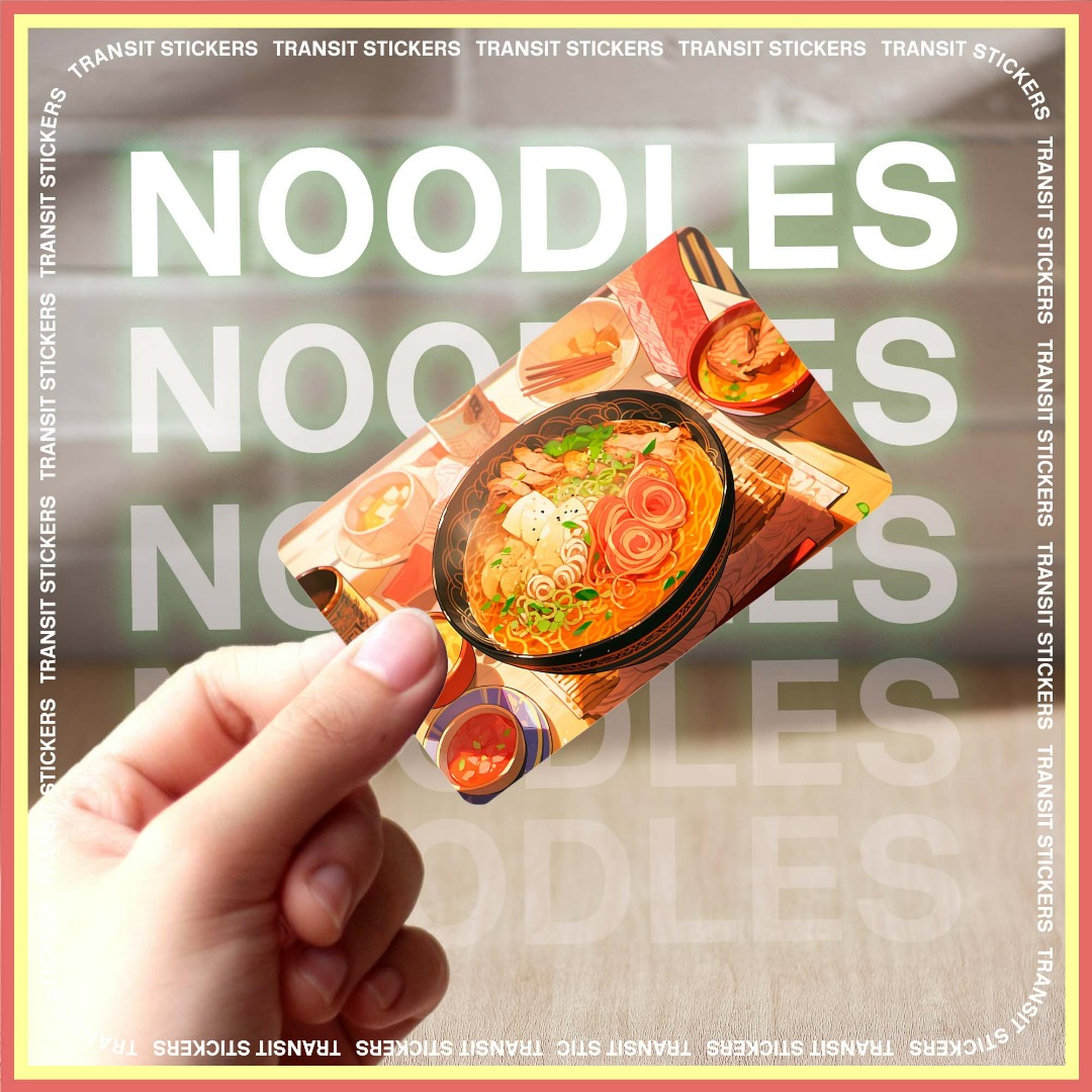 Anime Feast Ramen | Show Me Noods Card Sticker, Hobbies & Toys ...