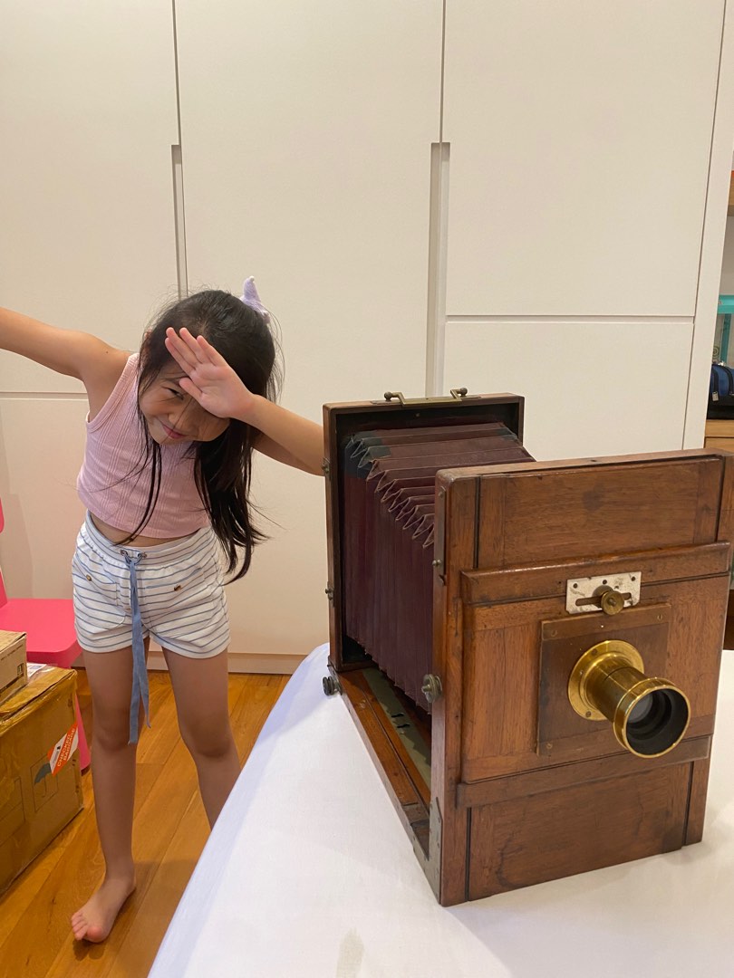 Antique box camera french circa 1700s-1800s, Photography, Cameras on ...