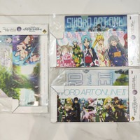 Art book cover sword art online Ichiban Kuji Sao artbook tutup buku ...