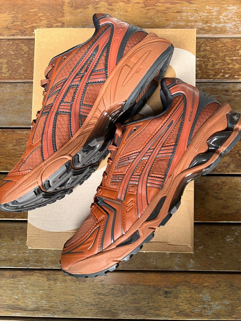 Asics GEL-KAYANO 14 MEN RUSTY BROWN/GRAPHITE GREY Shoe, Men's Fashion, Footwear, Sneakers on ...