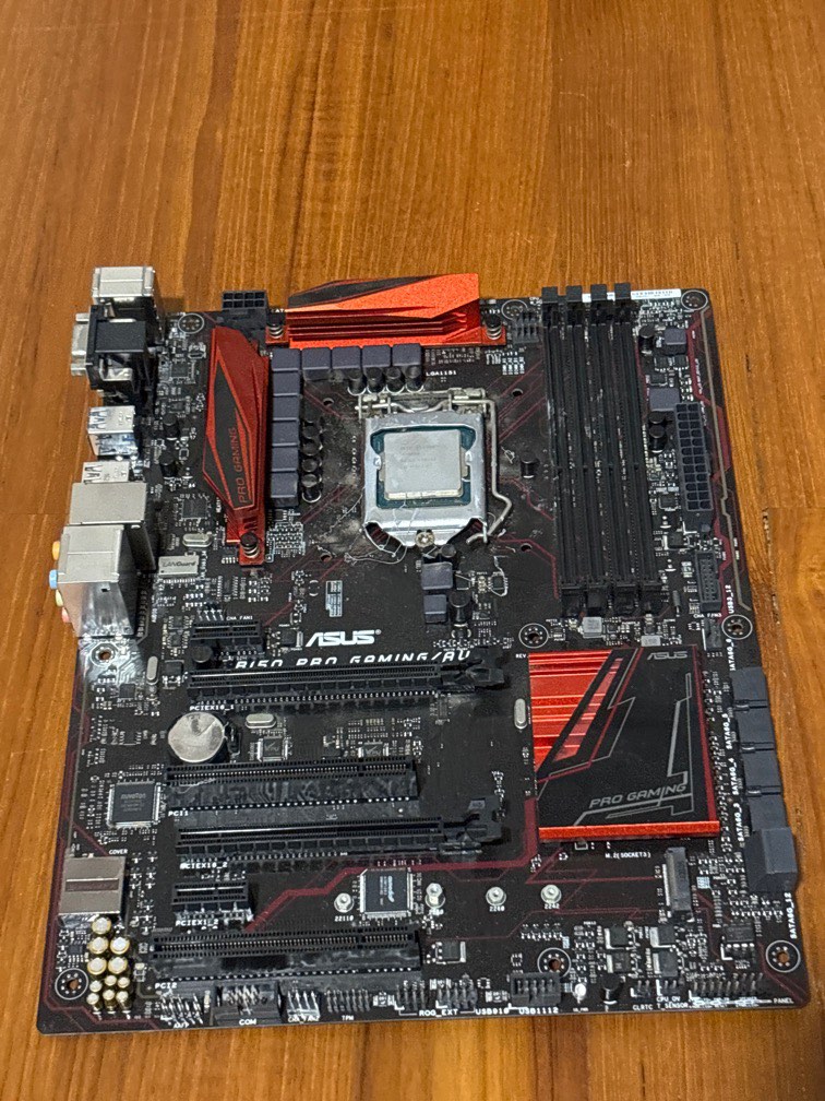 Asus B150 Pro Gaming/Aura with i5-6600, Computers & Tech, Parts ...