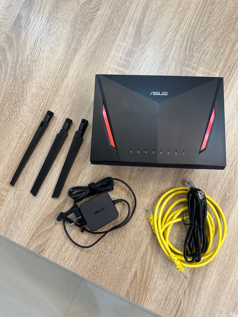 Asus RT-AC86U AC2900 Dual Band Gigabit Router, Computers & Tech, Parts ...