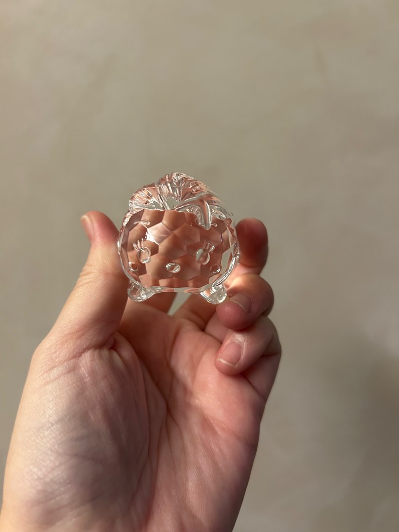 Authentic cow play cow moo cpcm crystal figure figurine transparent ...