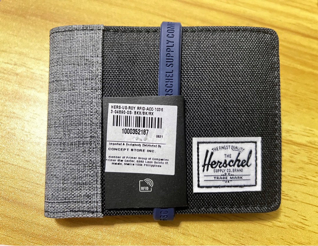Authentic Herschel Wallet - Complete Inclusions - Roy RFID Wallet ...
