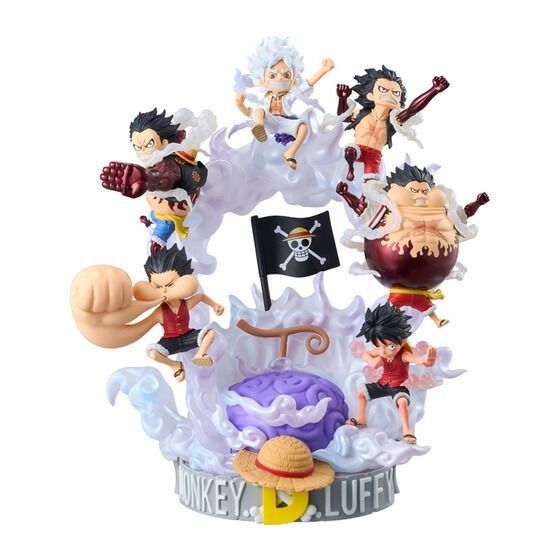Bandai Shf x Wcf One Piece Monkey D Luffy All Form Set, Hobbies & Toys ...