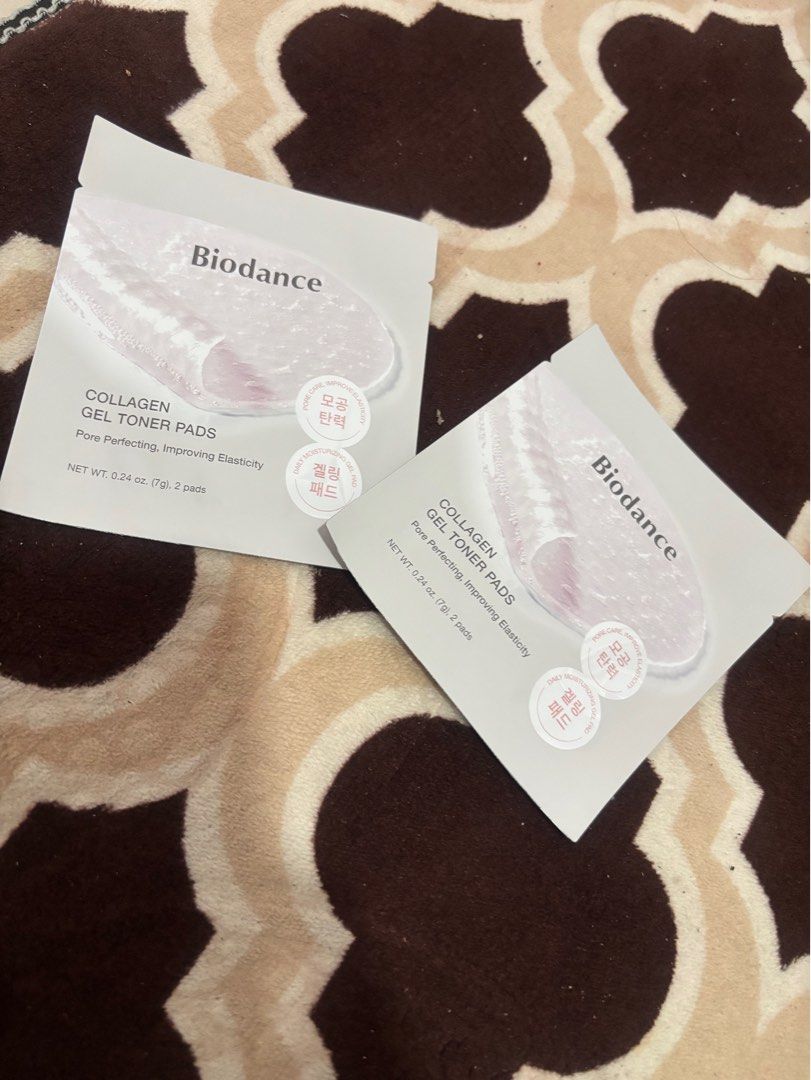 biodance collagen gel toner pads ( take all ) . per pack / sachet isi 2 ...