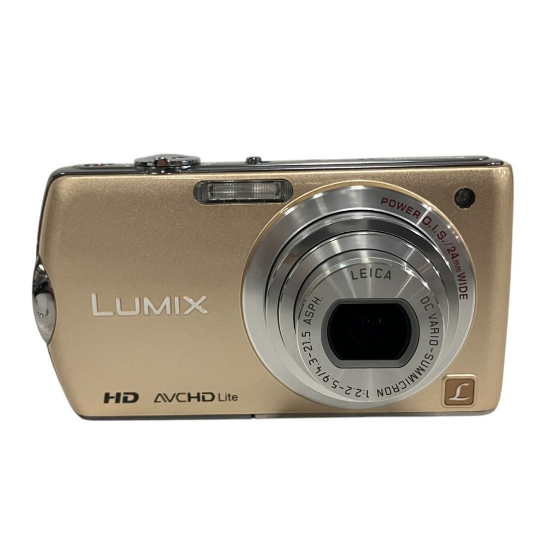 [BMC] Panasonic Lumix DMC-FX70 (14MP) Gold 5X Optical Zoom Digital ...