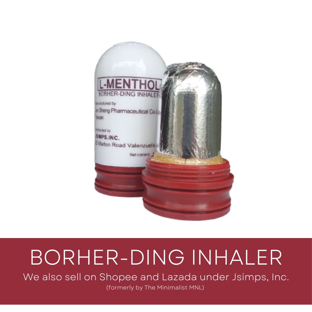 Borher-Ding L-Menthol Inhaler Menthol Stick - relieves stress, fatigue ...