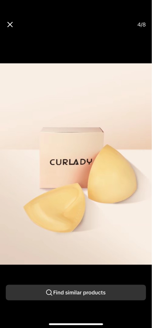 BRAND NEW! [Hottie Diary] - Curlady Instant Volume Sticky Bra Inserts ...