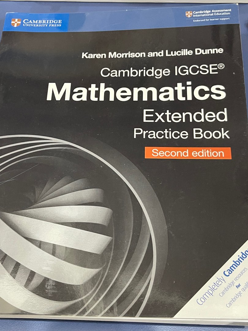 Cambridge IGCSE Mathematics Extended Practice Book, Hobbies & Toys, Books & Magazines, Textbooks ...