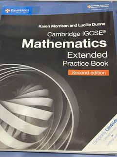 Cambridge IGCSE Mathematics Core and Extended 4th Edition, Hobbies & Toys, Books & Magazines ...