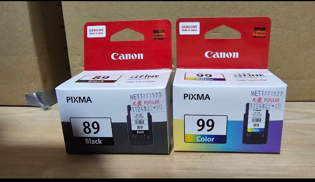 Canon Pixma E560 / E560R Ink Cartridge (B&W / Colour), Computers & Tech ...