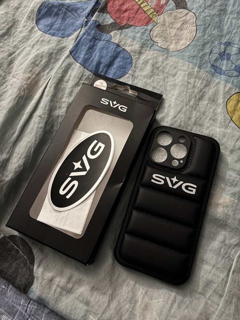 CASING PUFF SVG IP 14 PRO, Mobile Phones & Gadgets, Mobile & Gadget ...