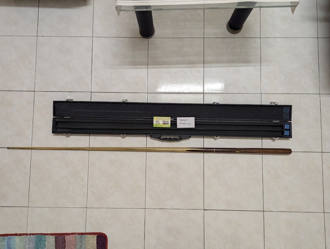 CM1 ROYAL 3128 3/4 Handmade Snooker Cue + Case, Sports Equipment ...