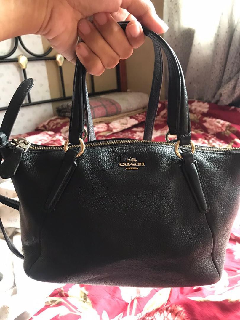 Coach Kelsey Mini Leather, Luxury, Bags & Wallets on Carousell
