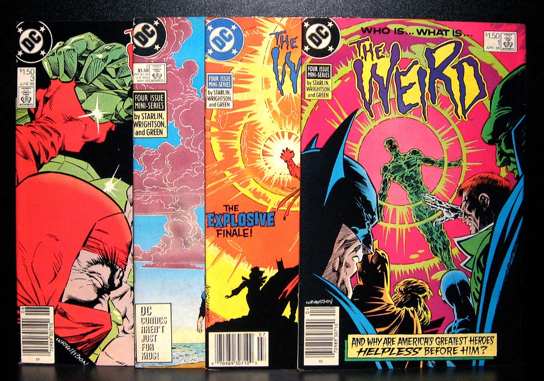 COMICS: DC: The Weird #1-4 (1988), origin and 1st app of the Weird ...