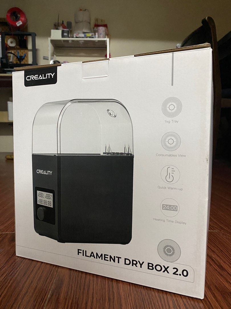 Creality filament dry box 2.0, Computers & Tech, Printers, Scanners ...
